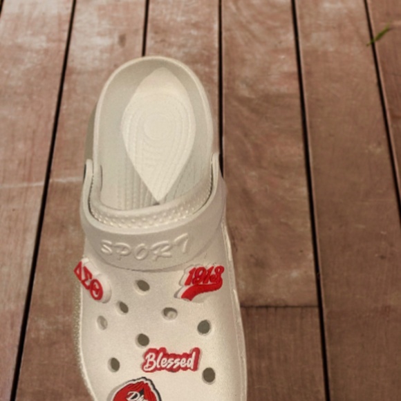 Delta Sigma Theta Croc like shoes | Shoes | Delta Sigma Theta Croc Like ...